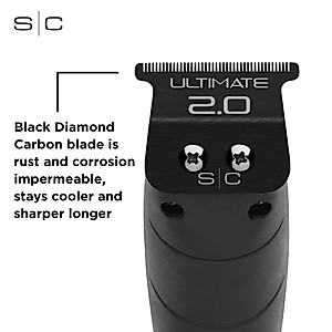 StyleCraft Replacement Professional Fixed Trimmer T-Blade Fits all SC and Gamma+ Trimmers (Ultimate 2.0 .3mm)