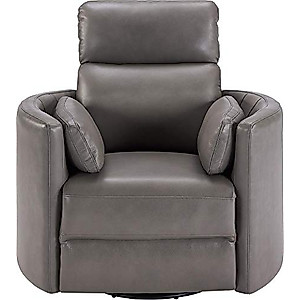 Parker Living Radius - Florence Heron - Powered by Freemotion Power Cordless Swivel Glider Recliner