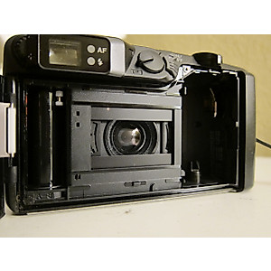 Pentax IQ Zoom 145 M Super Quartz Date 35mm Camera (wood grip)