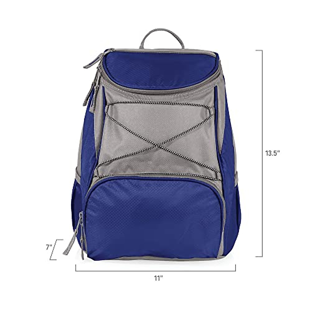 PICNIC TIME NCAA Michigan Wolverines PTX Insulated Backpack Cooler, Navy, One Size (633-00-138-344-0)