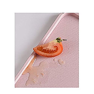 Wheat Kitchen Board 10.9x 13.3x 0.59 Inch, Cutting Board, for Dishwasher, with Juice Wall, Knife Friendly, Easy Grip Handle, Non-Slip, Chopping Board for wheat, Chef, Professional.