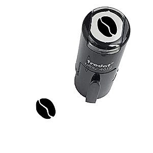 Self Inking Loyalty Card Stamp Coffee Bean