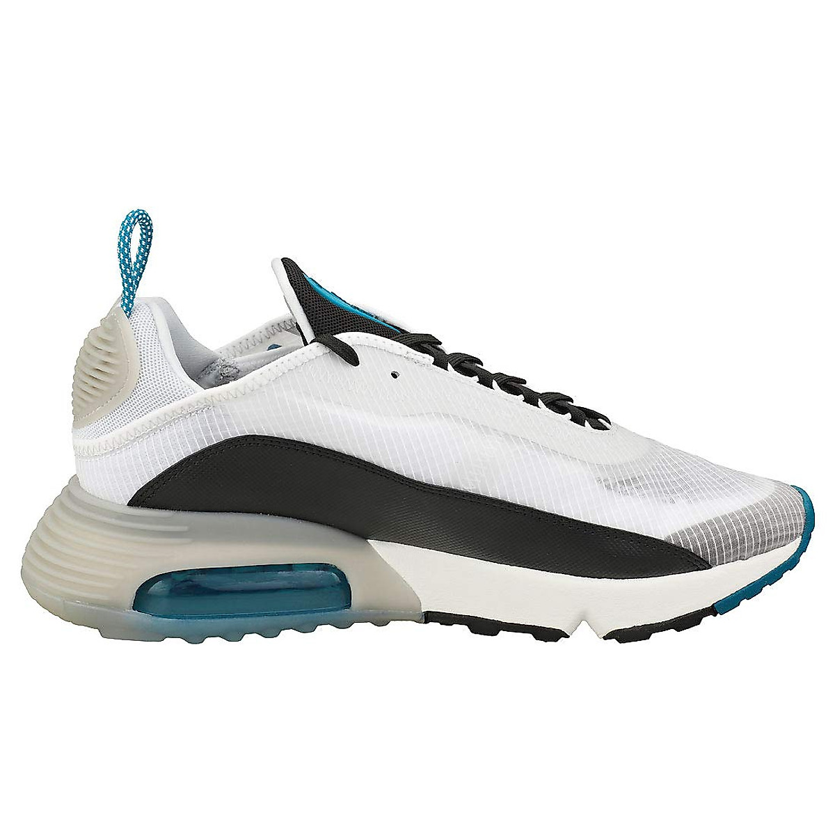 Nike Men's AIR MAX 2090 Running Shoe, White Green Abyss Black Pure Platinum Summit White Lt Smoke Grey, 14