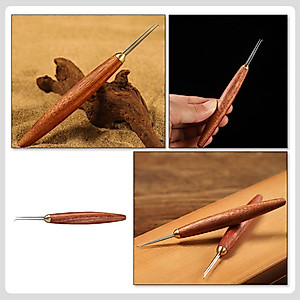 Gatuida Fishing Knotter Fishing Hook Knotter Fishing Line Knotting Tool Daily Use Line Knotter Fishing Accessory Nail Tools Fishing Hook Tier Stainless Steel Portable Disassembler