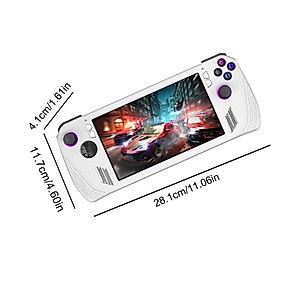 New Silicone Case for ASUSS ROG Allys Gamings Handheld, Soft Silicone Protective Skin Sleeve, Game Console Silicone Cover for ASUSS ROG Allys Gamings Handheld