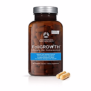 FoliGROWTH™ Hair Growth Supplement for Thicker Fuller Hair | Approved* by the American Hair Loss Association | Revitalize Thinning Hair, Backed by 20 Years of Experience in Hair Loss Treatment Clinics