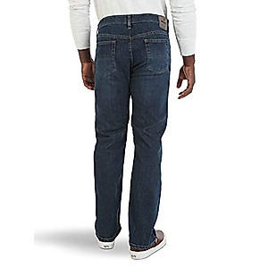 Wrangler Authentics Men's Comfort Flex Waist Relaxed Fit Jean Carbon 44W x 32L