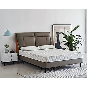 Full Size - 6 Inch Homelife Innerspring Hybrid Mattress with Comfort Foam Top Layer & Pocket Coil Springs - Rolled in a Box - Oliver & Smith