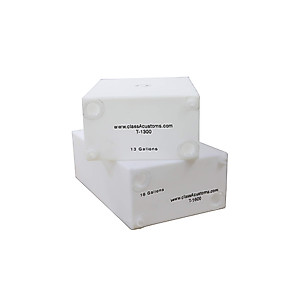 Class A Customs | RV Fresh and Gray Water Tank | Combo Pack (13 Gallon & 16 Gallon) | RV Water Holding Tanks