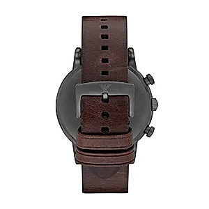 Emporio Armani Men's AR1919 Dress Brown Leather Watch