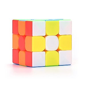 CuberSpeed Moyu MoFang JiaoShi Meilong 3x3x3 stickerless Magic Cube MFJS MEILONG 3X3 Cubing Classroom Meilong 3X3 Speed Cube (Updated Version MeiLong 3C)