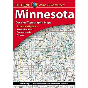 Delorme Minnesota Atlas & Gazetteer (Minnesota Atlas and Gazetteer)