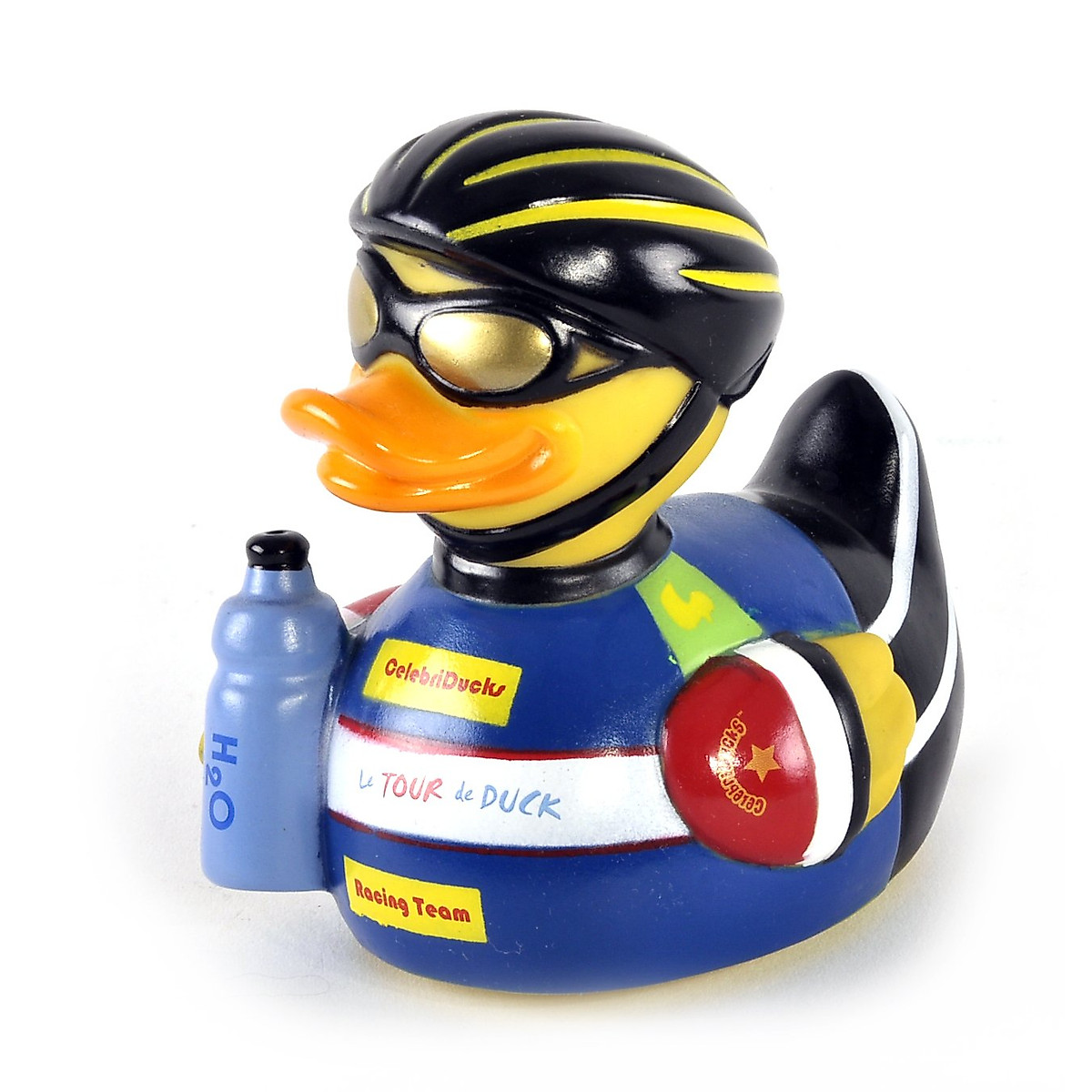 CelebriDucks Floating Rubber Ducks - Collectible Bath Toy Gift for Kids & Adults of All Ages (Le Tour de Duck)