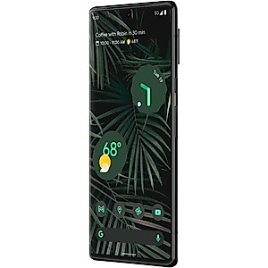 Google Pixel 6 Pro - 5G Android Phone - Unlocked Smartphone with Advanced Pixel Camera and Telephoto Lens - 128GB - Stormy Black (Renewed)