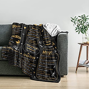 Neuturs 80th Birthday Gifts for Women Men Blanket, Happy 80th Birthday Decorations for Women Men, Best 80th Birthday Gifts for 80 Year Old Woman, 1943 80 Year Old Birthday Gifts Throw Blanket 50"x60"