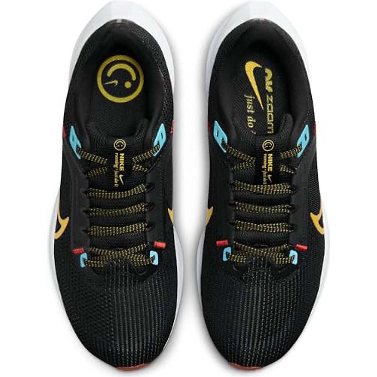 Nike Air Zoom Pegasus 40 Women's Road Running Shoes (White/Coconut Milk/Black DV3854-100, US Footwear Size System, Adult, Women, Numeric, Medium, 11)