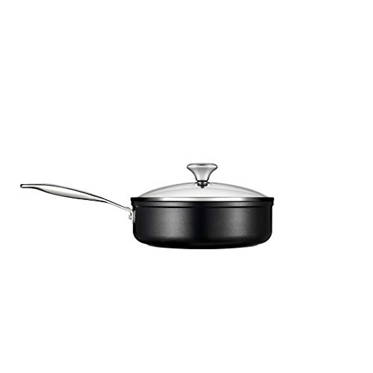 Le Creuset Toughened Nonstick PRO Saute Pan With Glass Lid, 3.5 qt.