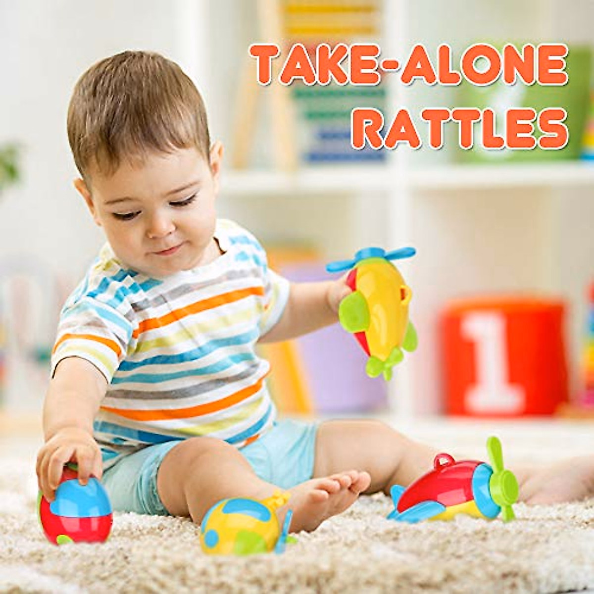 BOBXIN Baby Mobile for Crib, Crib Mobile with Projector and 108 Melodies Music, Crib Toys with Remote Control and Hanging Rattles Rotating,Gift for Newborn and Baby Boy Girl Sleep