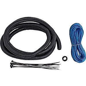 InstallGear 4 Gauge Amp Wiring Kit | Amp Kit with Amplifier Installation Wiring True Spec and Soft Touch Wire | 4 Gauge Wire, Amplifier Wiring Kit, Sub Wiring Kit