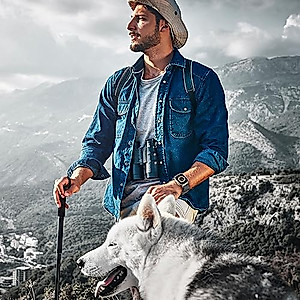 Rugged Nylon Band Compatible with Apple Watch Ultra Band 49mm 45mm 44mm 42mm for Men, Military Tactical Sport Strap Adjustable Replacement Wide Wristbands for iWatch Ultra Series 8 7 6 5 4 3 SE, Gray