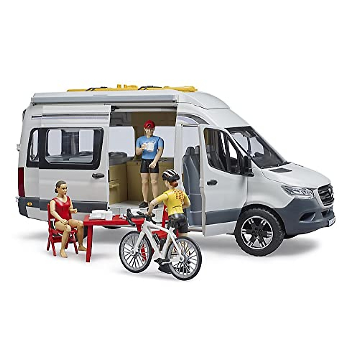 Bruder 02672 MB Sprinter Camper with Driver Figure, 1:16 Scale