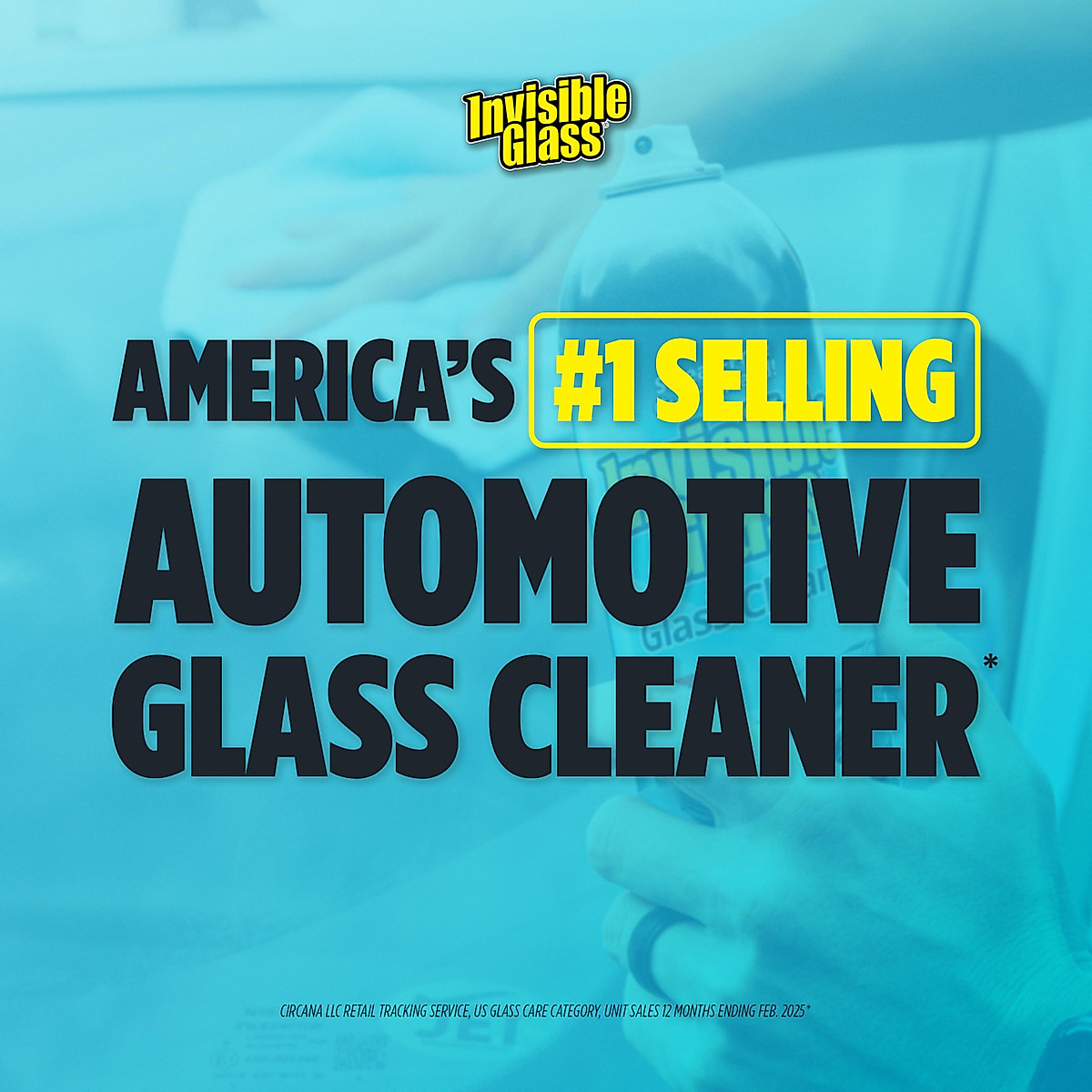 Invisible Glass 91164-2PK 19-Ounce Cleaner for Auto and Home for a Streak-Free Shine, Deep Cleaning Foaming Action, Safe for Tinted and Non-Tinted Windows, Ammonia Free Foam Glass Cleaner, Pack of 2