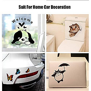 Meitinalife 3Pcs Little Superhero Baby on Board Car Stickers and Decals 5"x6" Reflective Kids ON Board Sticker Baby in Car Decal for Car Styling Body Door Windshield Window Decoration (1)