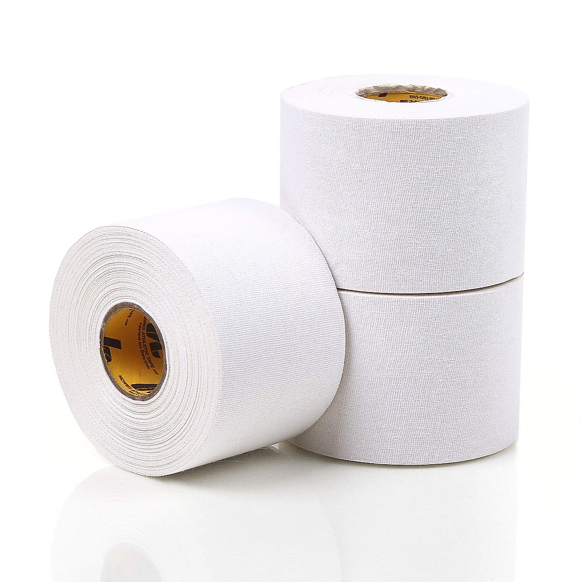 White Athletic Tape 8 Pack - 2" x 15yd Pro Grade Strength Sports Tape, Best for Athlete and Medical Trainers, Fingers, Ankles, Wrist, Boxing, Football, Gymnastics