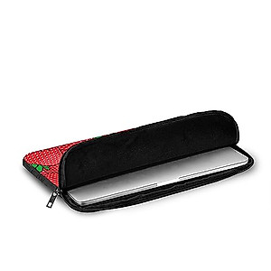 Strawberries Raster 13 inch Portable Laptop Sleeve Compatible with MacBook Air Notebook Computer Case for Men Women College School Students