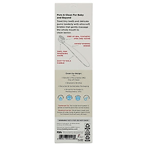 Radius Ultra Sensitive Pure Brush Baby Toothbrush, 1 EA