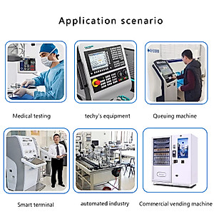 18.5 Inch Industrial Tablet PC capacitive Touch IP65 Panel Win10 (8GB RAM+128GB SSD, Core i3-5010U)