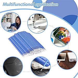 240Pcs Touch Up Paint Brushes Repair Ultra-Fine Paint Brushes for Automotive Paint Chip Repair,Disposable Micro Paint Chip Applicators for Detailing Clearance Cleaning (Length: 4IN Tips:1.5/2/2.5MM)