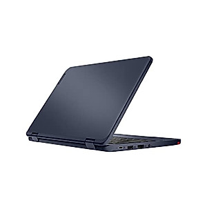 Lenovo 500w Gen 3 11.6" Touchscreen Convertible 2 in 1 Notebook, Intel Celeron N5100 Quad-core, 4GB RAM 64GB Flash Memory, Windows 10 Pro, 82J30001US, microSD Reader, Abyss Blue + ZipnologyCloth- New