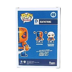 Funko Pop DC Heroes: Deathstroke Vinyl Figure (Metallic Version)
