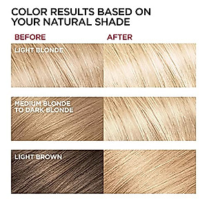 L'Oreal Paris Superior Preference Fade-Defying + Shine Permanent Hair Color, Extra Light Natural Blonde, Pack of 2, Hair Dye