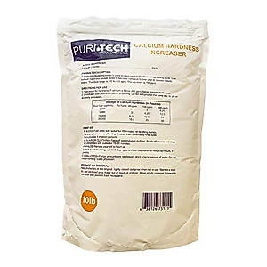 Puri Tech Chemicals 10 lb Calcium Hardness Increaser & 10 lb Alkalinity Increaser Kit for Swimming Pools & Spas Balance Chemical Levels Keep Surfaces & Water Clean