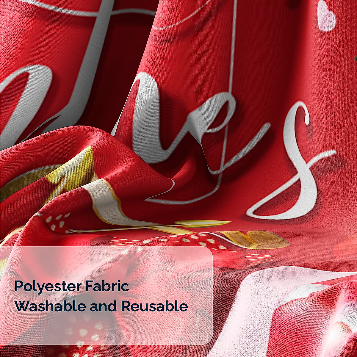 Valentine's Day Party Backdrop - Beautiful Romantic Blossom Love Heart Theme Studio Background Banner Decorations Photography Supplies - Happy Valentine's Day Photo Booth Backdrops - 70.8 x 43.3 Inch