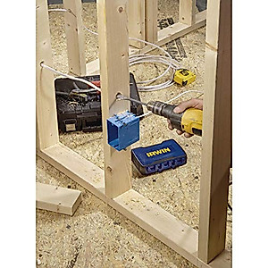 IRWIN Tools SPEEDBOR Blue Groove Pro Spade Bit Set with Case, 8-Piece (341008)