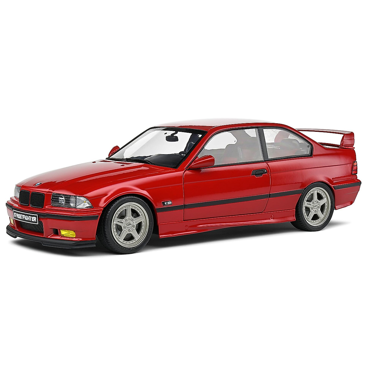 1994 E36 M3 Streetfighter Imolarot Red 1/18 Diecast Model Car by Solido S1803911