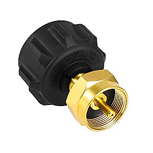 Hooshing Propane Refill Adapter for 1lb Propane Tanks QCC1 Regulator Valve Fits QCC1/Type1 Propane Tank