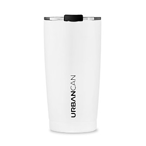 URBANCAN 20 oz Insulated Tumbler with Lid and Straw - Drink In Style with a Stainless Steel Tumbler Travel Mug - Premium Double Walled Thermos Flask - Fresh 90