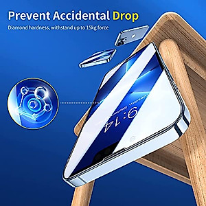 SmartDevil 3 Pack iPhone 13 Pro Max Screen Protector [6.7 inch], 2023 Update Tempered Glass and Camera Lens Protector [9H Protective] Case Friendly [6 Pack]