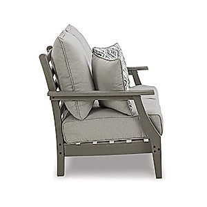 Signature Design by Ashley Visola Loveseat, Gray