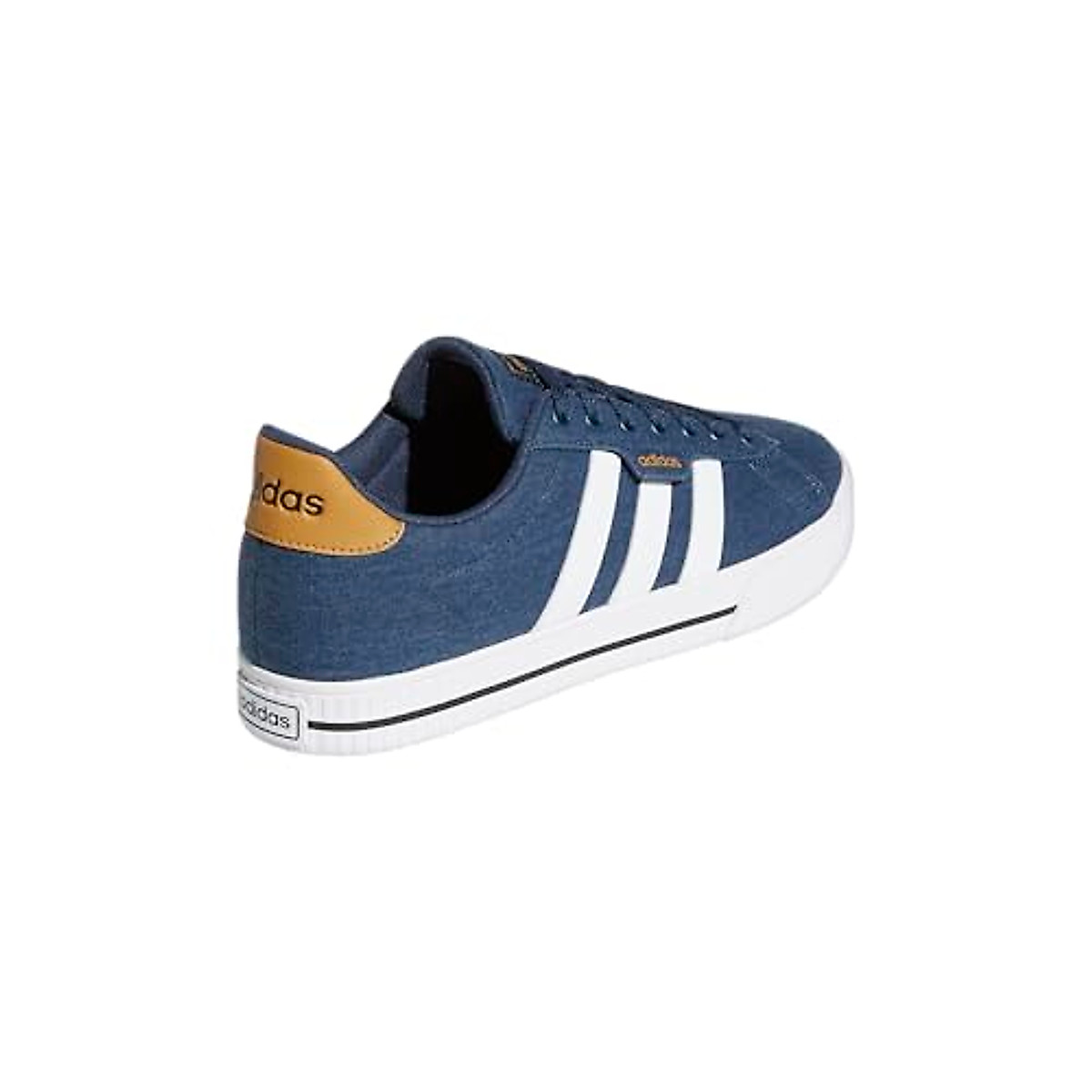 adidas Men's Daily 3.0 Skate Shoe, Crew Navy/White/Core Black, 12