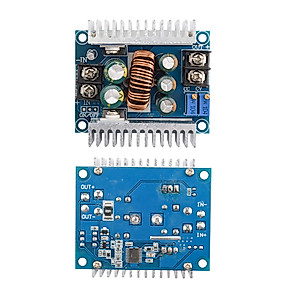 Diymore 2pcs 20A 300W CC CV Step Down Module Adjustable DC 6-40V to 1.2-36V Voltage Regulator Buck Converter Constant Current Power Supply Module 20v to 12v Step Down