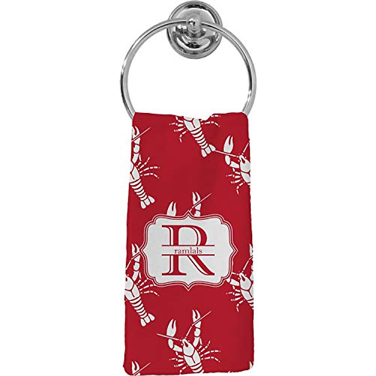 RNK Shops Crawfish Hand Towel - Full Print (Personalized)