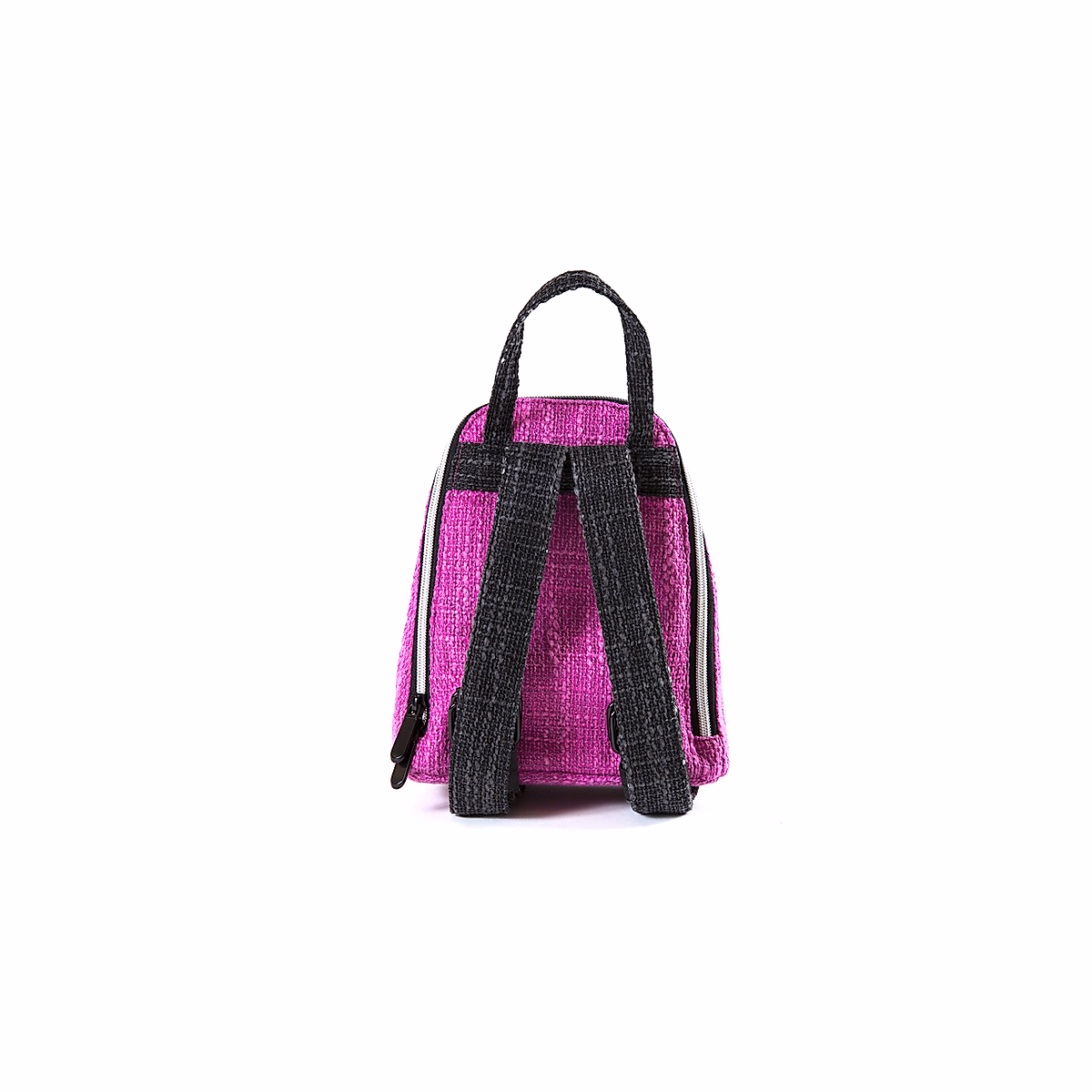 DIME BAGS Club Mini Backpack | Stylish Mini Hemp Backpack with Secret Pocket (Magenta)