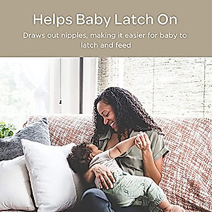 XR 2 x Nipple Corrector Cups - Nipple Inverted, Flat and Shy Nipples, Used for Breastfeeding or Women Twist & Pull Breast Pump - Made Without BPA (Black, 1.5 Inch) (NCC-WTBK-2)