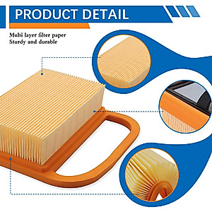 TS420 TS410 Air Filter Part for STIHL TS410Z TS420Z TS480i TS500i Concrete Cutoff Chop Saw # 4238 141 0300, 42381410300B, 4238 140 1800, 4238 140 4401, 4238 140 4402