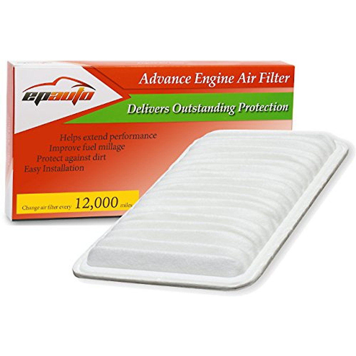 EPAuto GP360 (CA9360) Replacement for Toyota / Lexus Rigid Panel Engine Air Filter